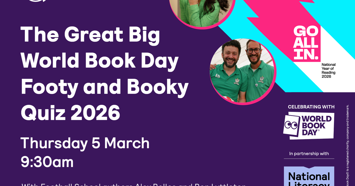 World Book Day Quiz: The Great Big Footy & Booky Quiz 2026 | National ...