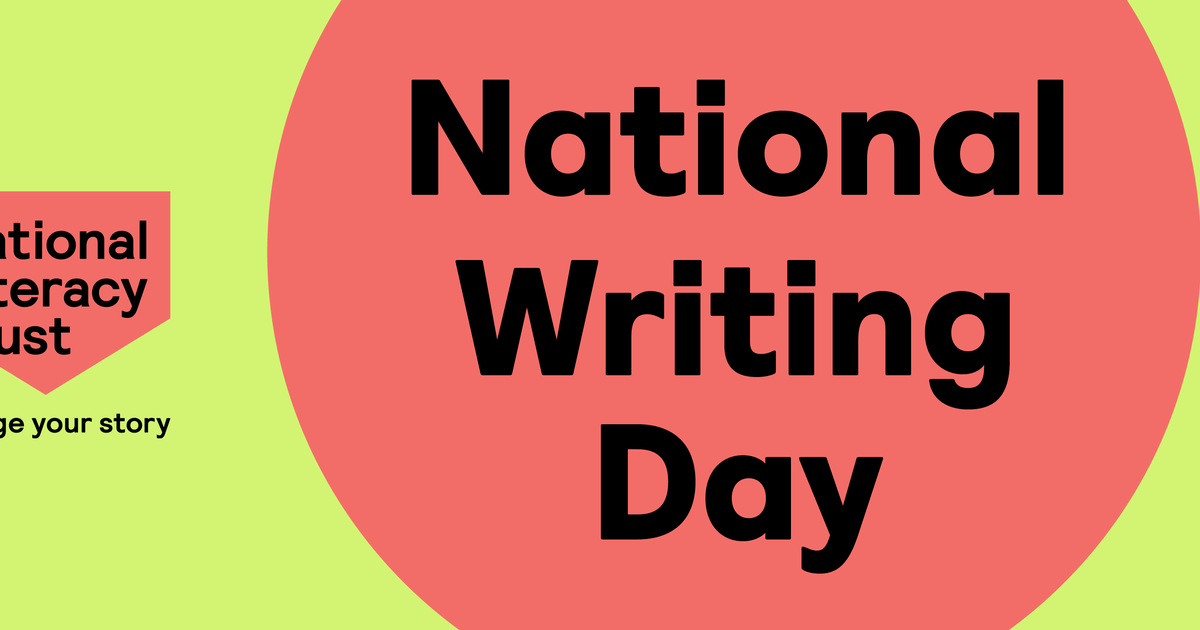 National Writing Day 2025 | National Literacy Trust | National Literacy ...